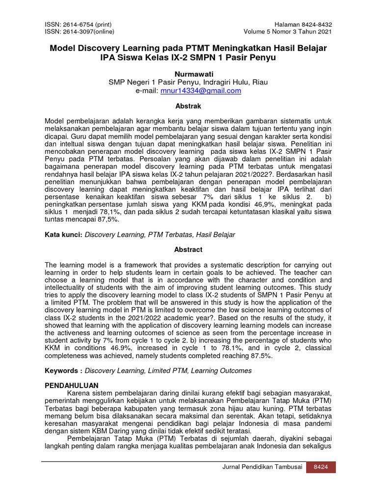 Astuti,+394 +jpt+NURMAWATI+8424-8432 | PDF