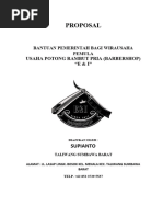 Proposal Air Minum | PDF