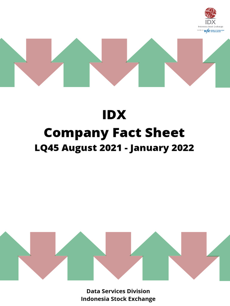 LQ45 Company Fact Sheet 2021-2022 | PDF