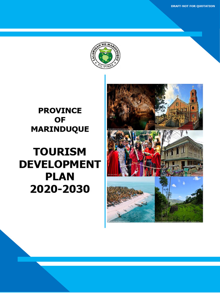 Draft Marinduque Tourism Plan 2020 2030 | PDF