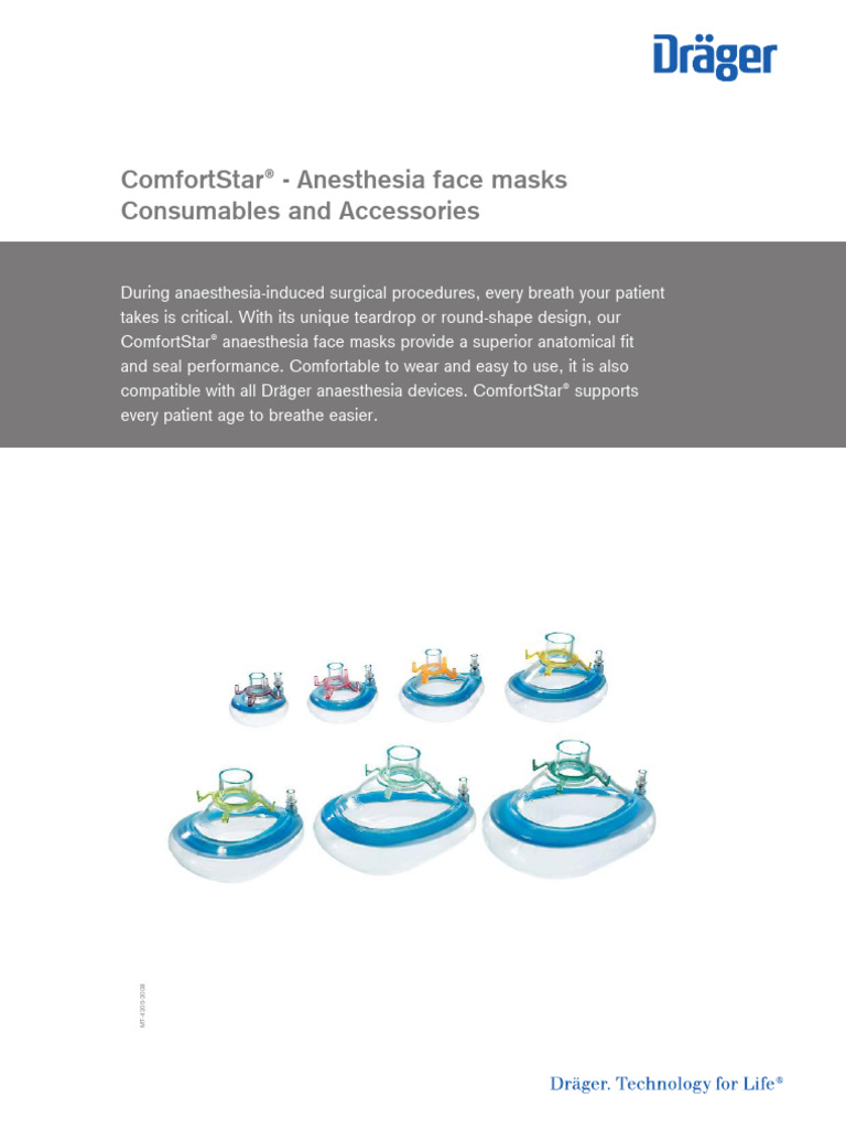 Comfortstar Anesthesia Face Masks Pi 9051128 en | PDF | Anesthesia ...