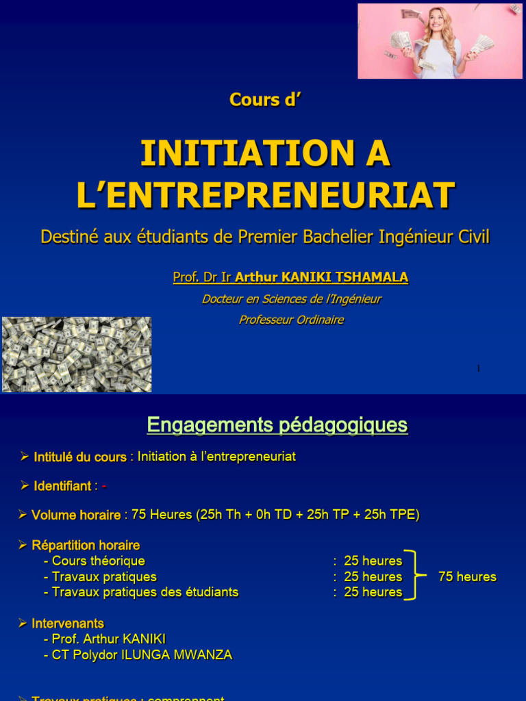 Entrepreneuriat 2023 | PDF