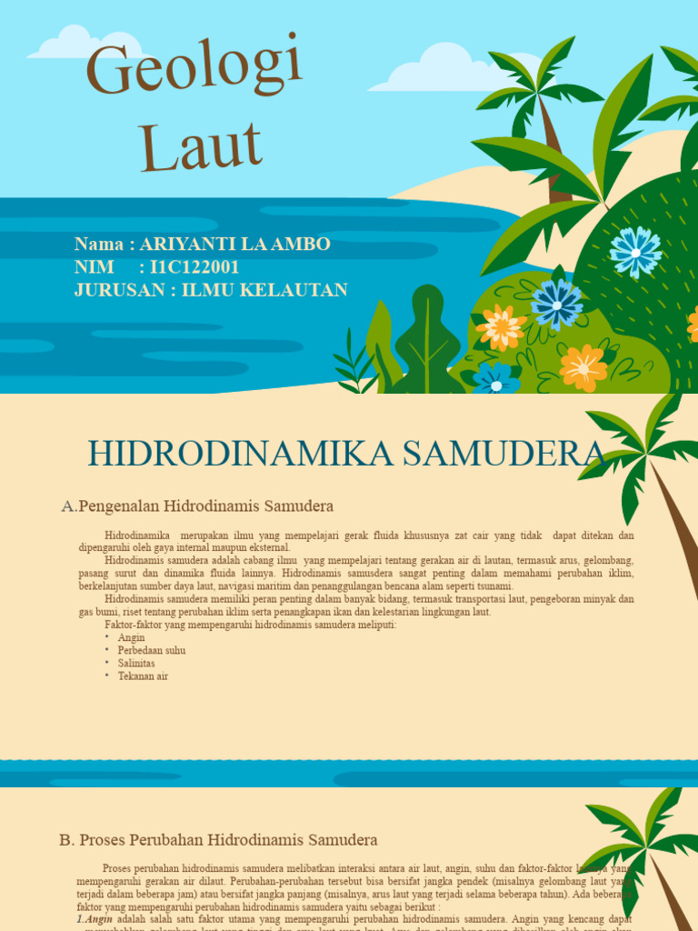 ppt Geologi Laut Ninaa_001 | PDF