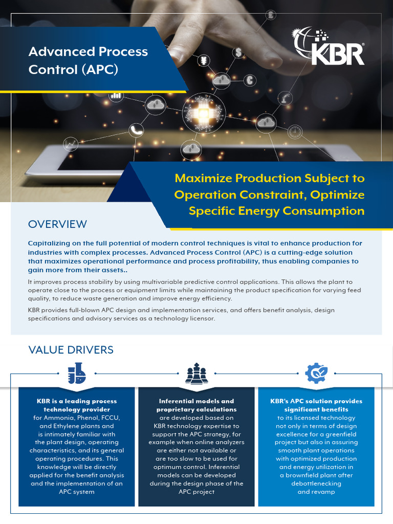 Advacned Process Controls Handout | PDF | Kbr (Company) | Mathematical Optimization