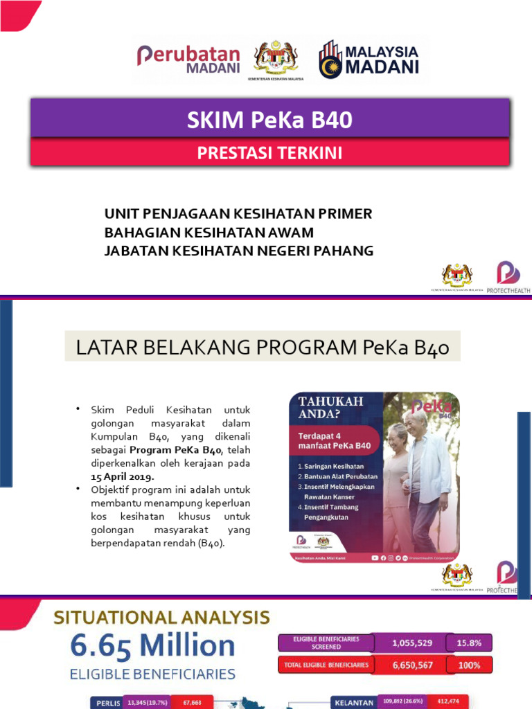 Pencapaian Peka B40 | PDF