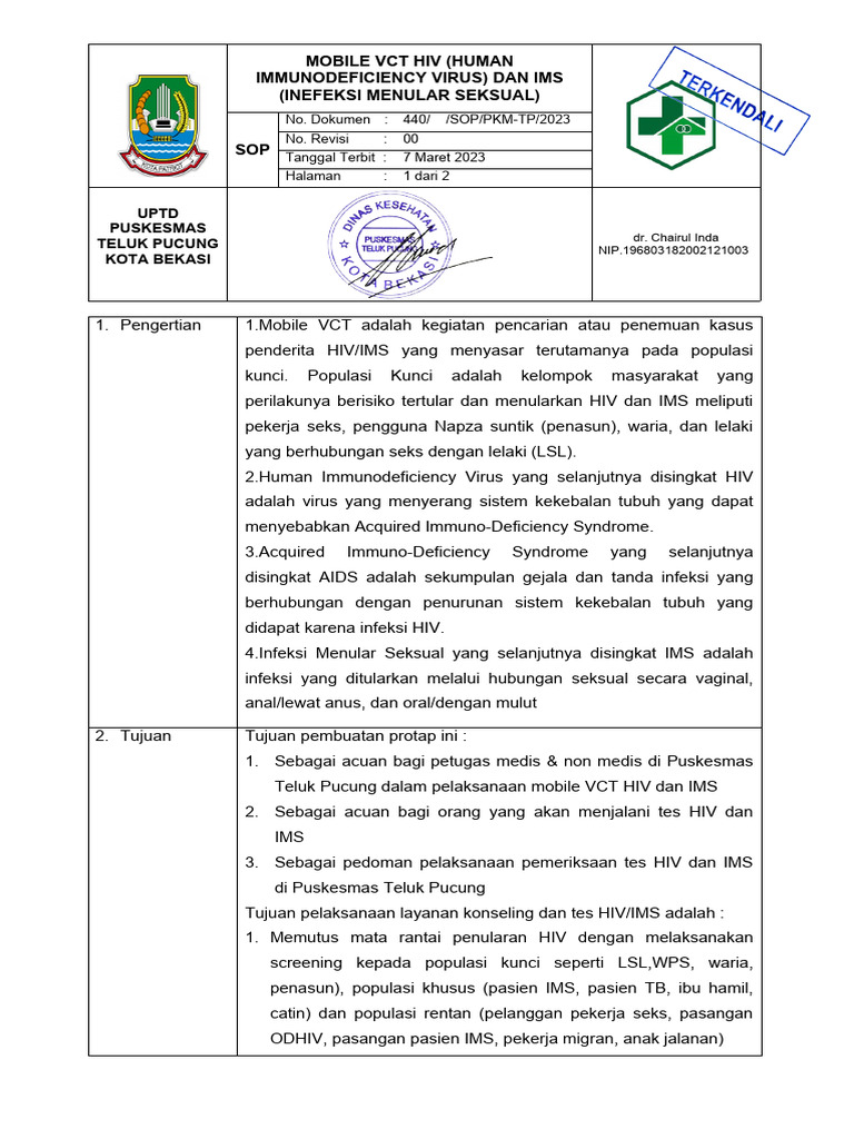 Sop Terkendali Mobile VCT | PDF | Sains & Matematika