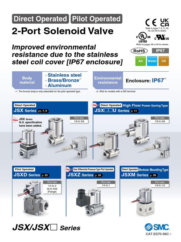 Es70 56 JSX | PDF | Valve | Mechanical Engineering