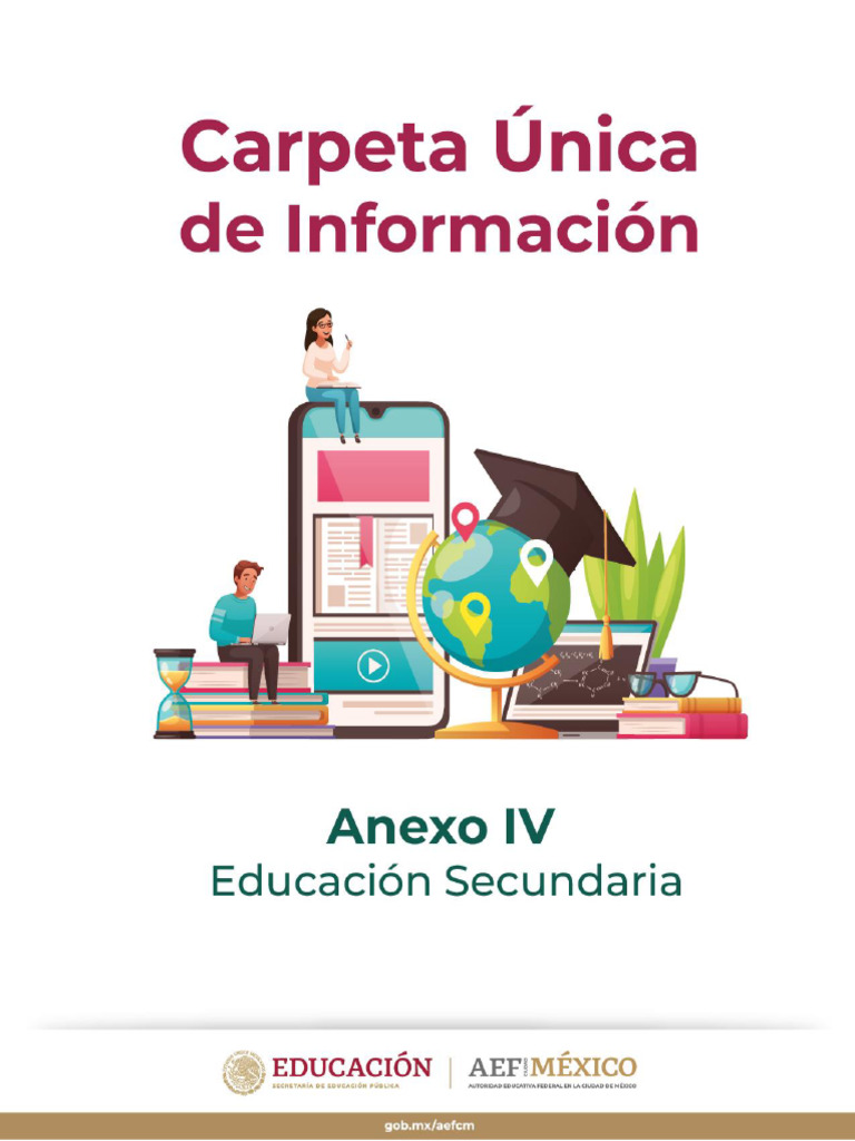 CUI Anexo IV Educacion Secundaria | PDF | México | Ciudad de México