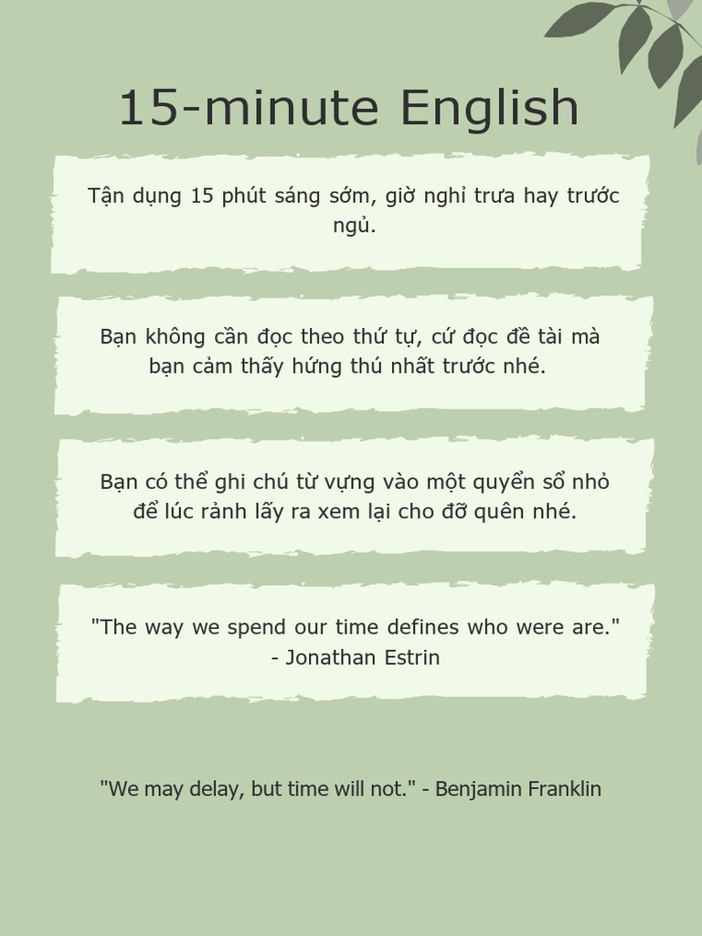 15-minute-english | PDF