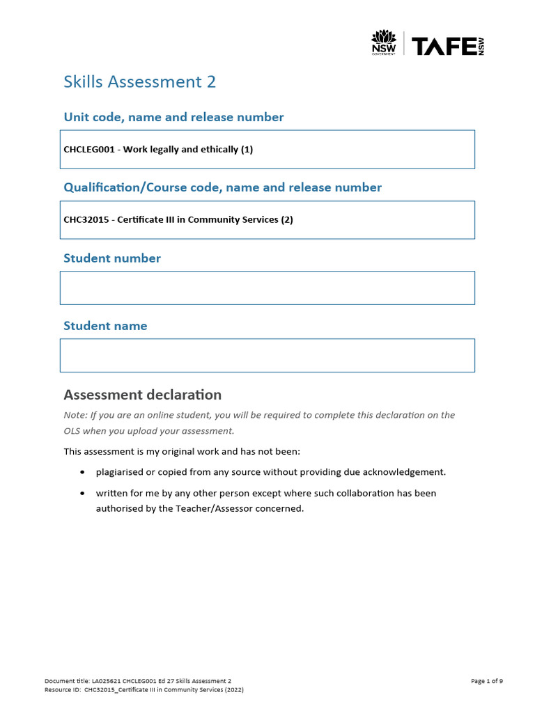 La025621 Chcleg001 Sa2 | PDF