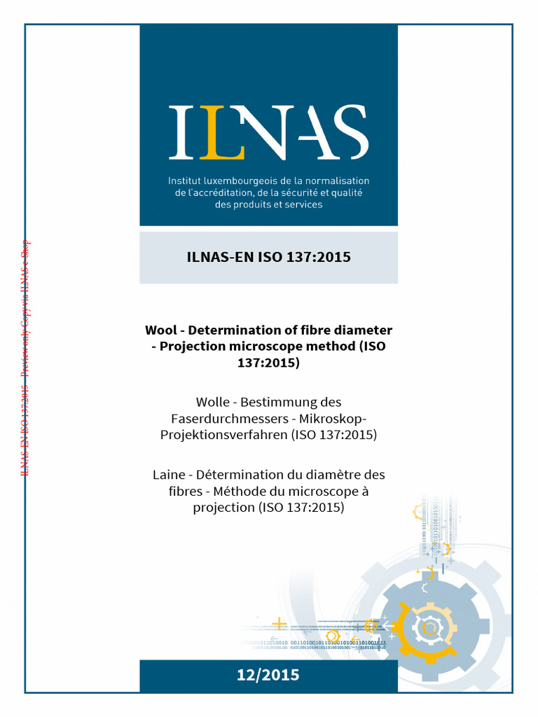 EN ISO 137 (2015) (E) Codified | PDF