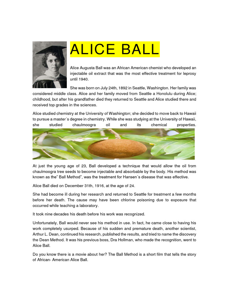 Alice BAll by Tania | PDF