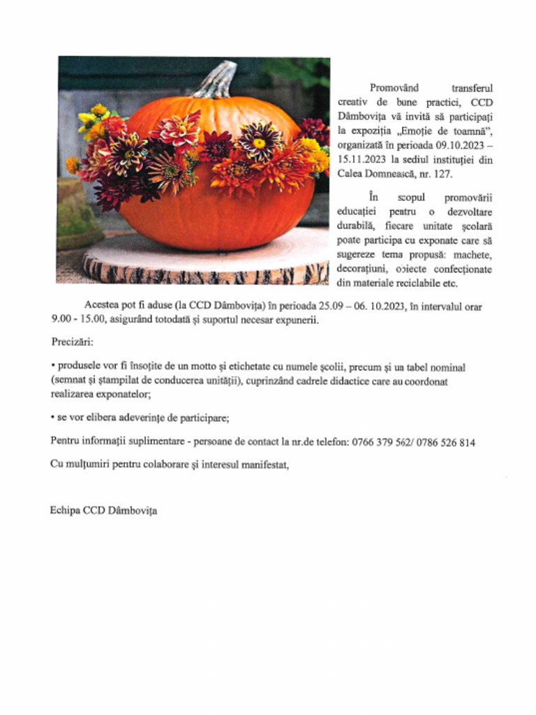 Emotie de Toamna | PDF