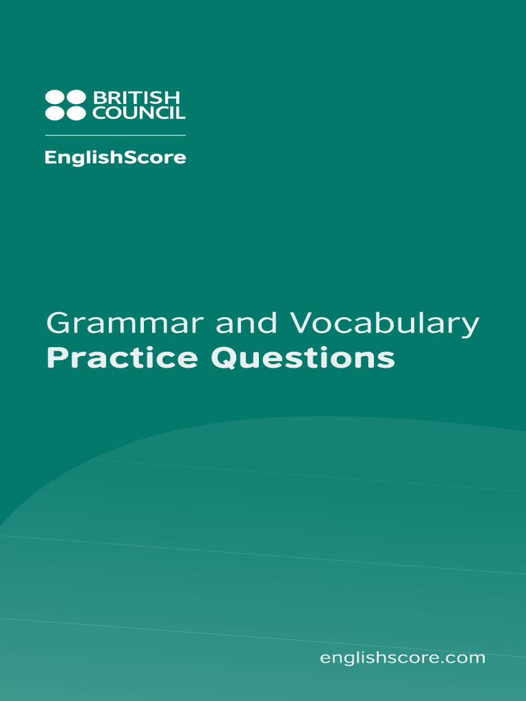 Grammar and Vocabulary Practice Guide | PDF | Language Arts & Discipline