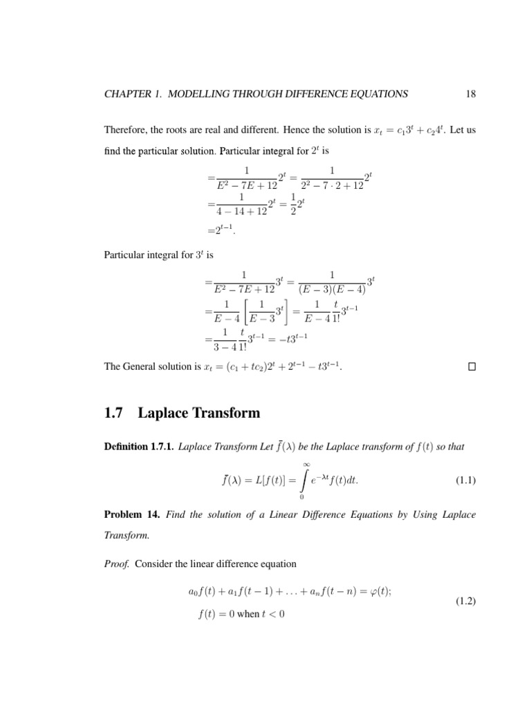 Unit-V_ZTransform | PDF