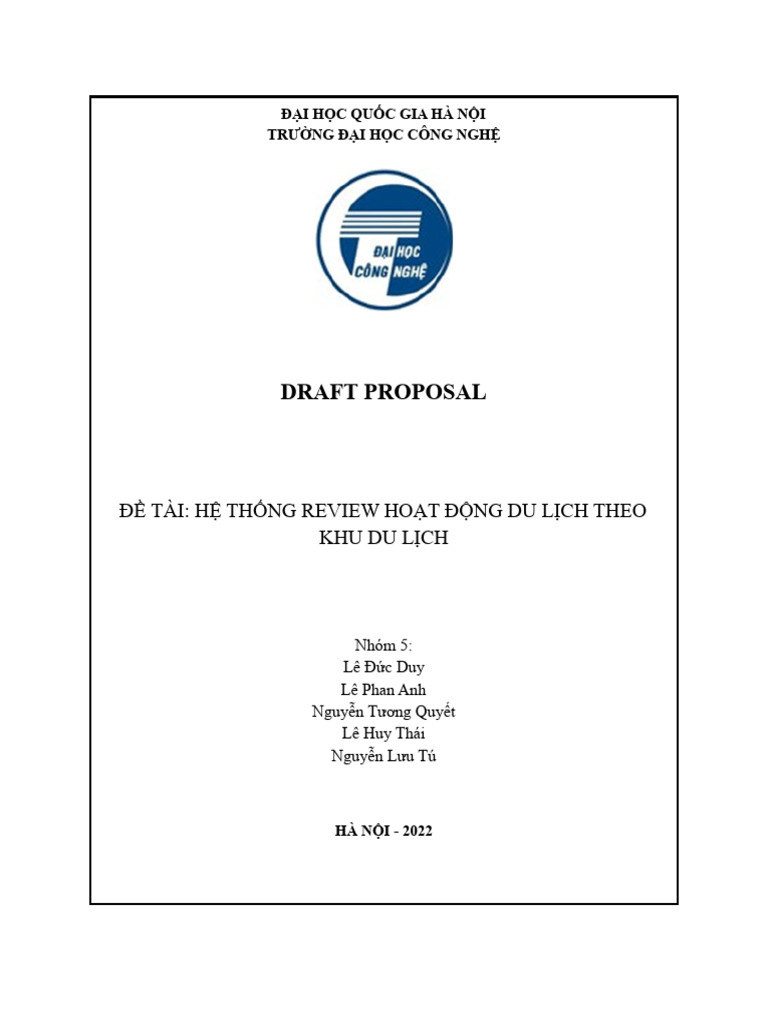 Draft Proposal | PDF