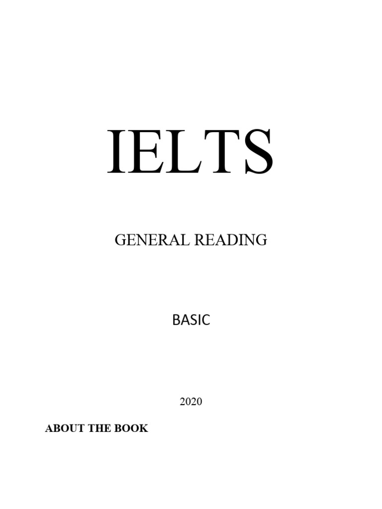 IELTS Reading General Practice - Justin | PDF | Speed Reading ...