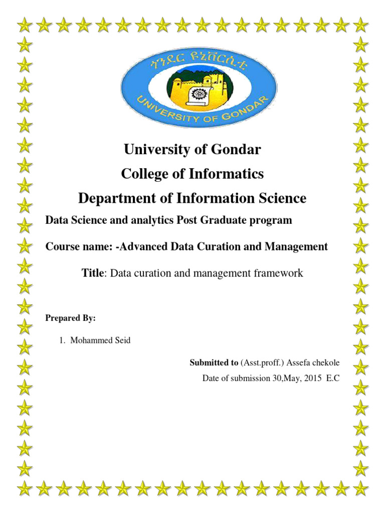 Data Curation and Management | PDF | Databases | Relational Database