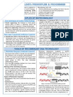 BIOTECHNOLOGY Principles & Processes | PDF | Plasmid | Restriction Enzyme