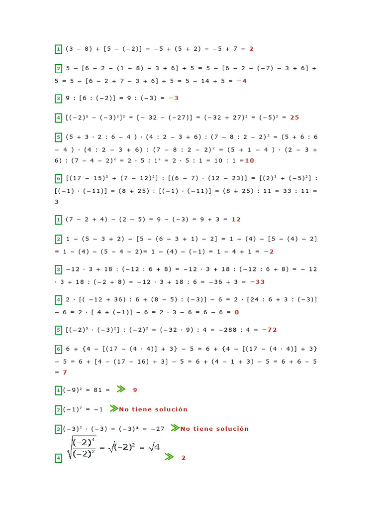 Math Problem Solutions and Calculations | PDF