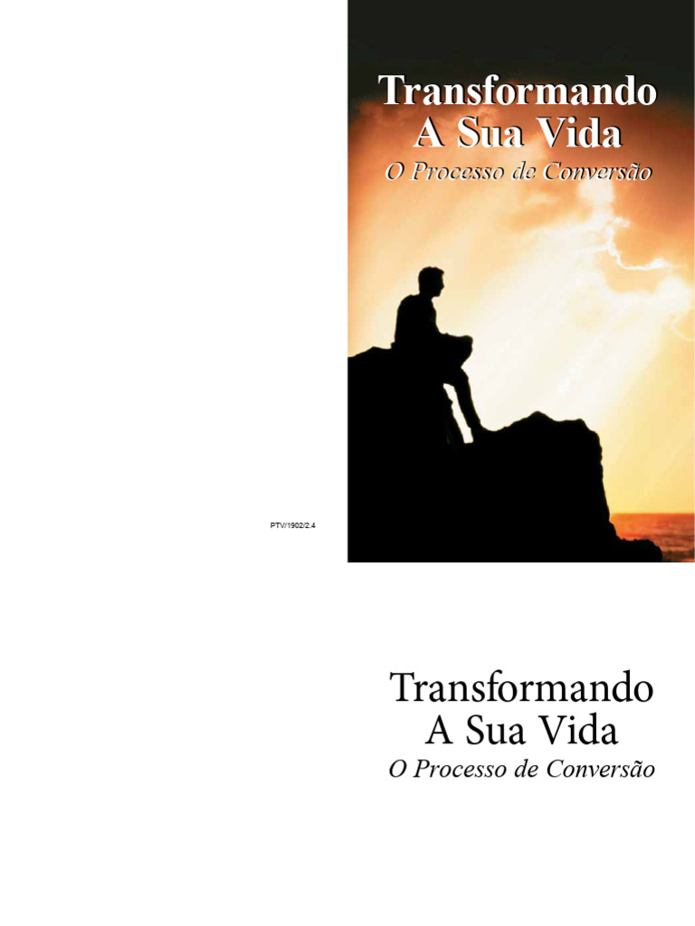 Transformando A Sua Vida o Processo de Conversao | PDF | Jesus | Pecado