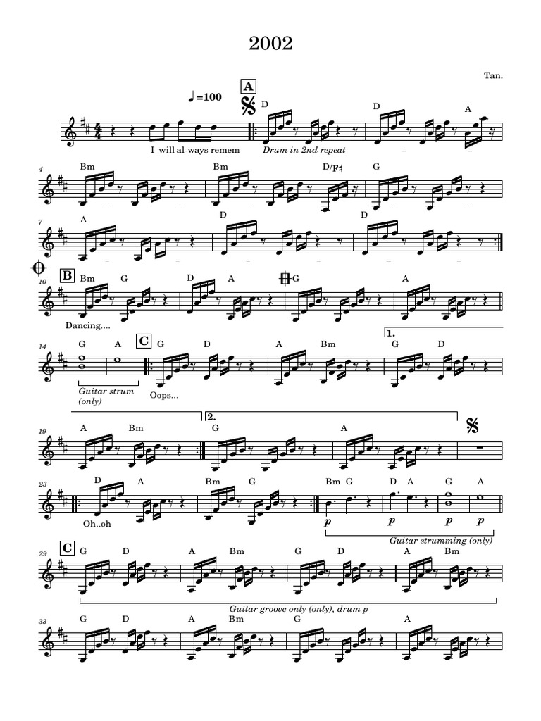 Drum in 2nd Repeat | PDF