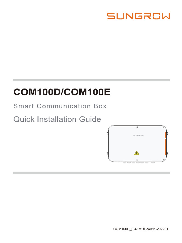 COM100D - E QIMUL Ver11 202201 | PDF