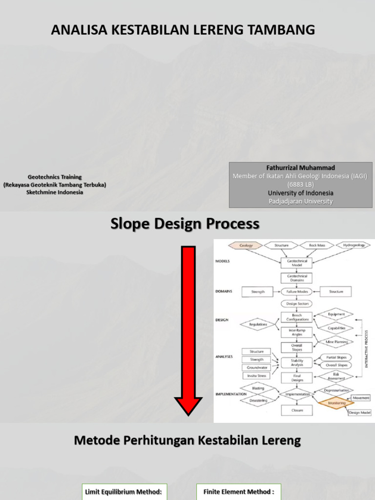 Slope Stability Analysis | PDF | Geotechnical Engineering | Civil Engineering