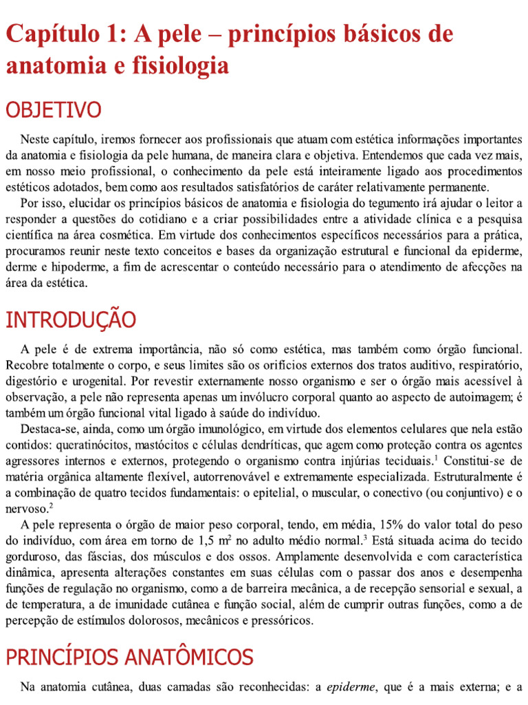 A Pele Anatomia E Fisiologia Fabio Dos Santos Borges Pdf