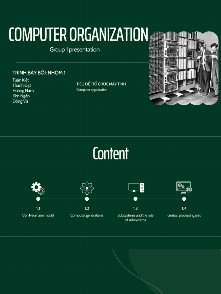 GR 1 - Presentation | PDF