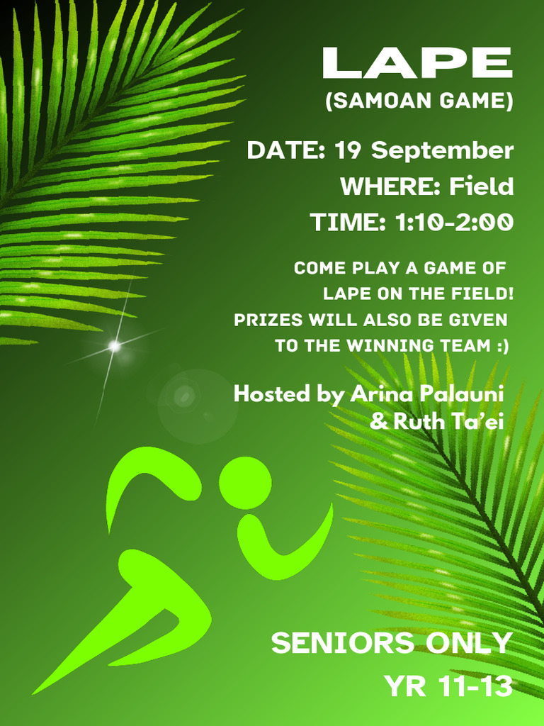 LAPE (Samoan Game) | PDF