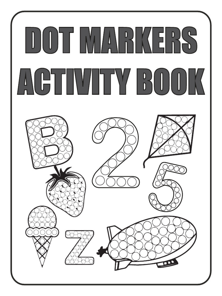 Dot Markers Activity Book | PDF