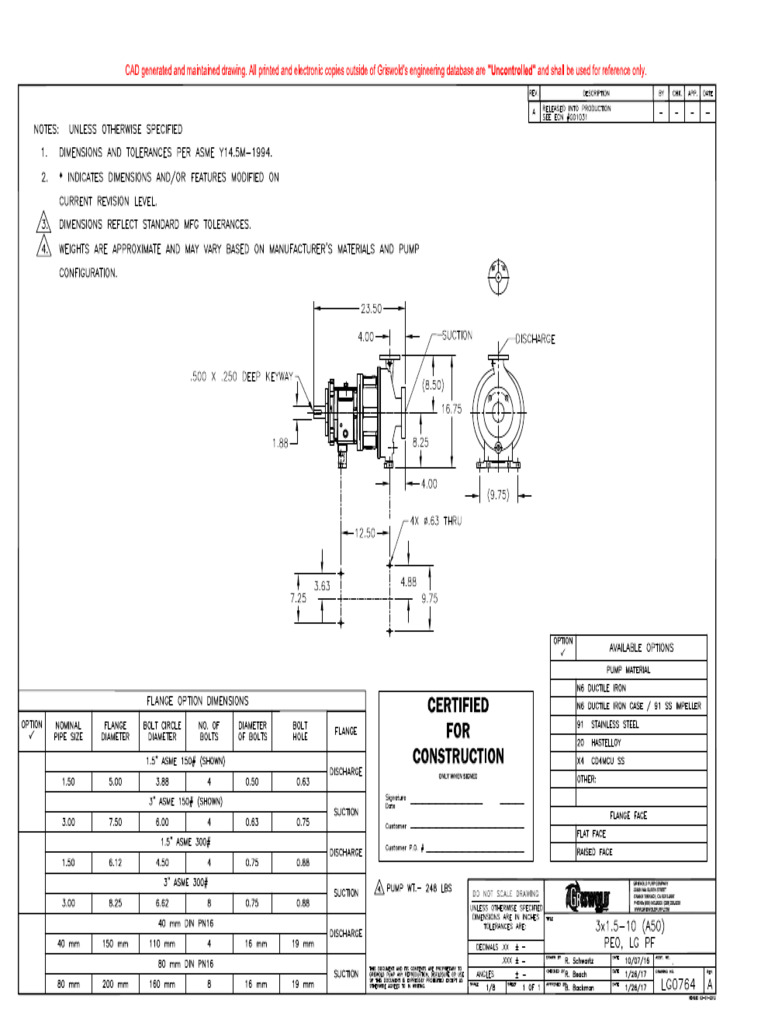 2-Pump Only Drawing 3x1-5-10 A50 811l | PDF