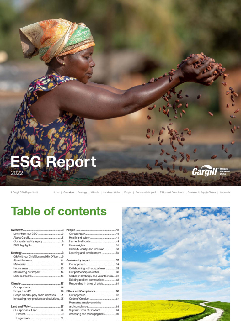 Cargill ESG2022 All | PDF