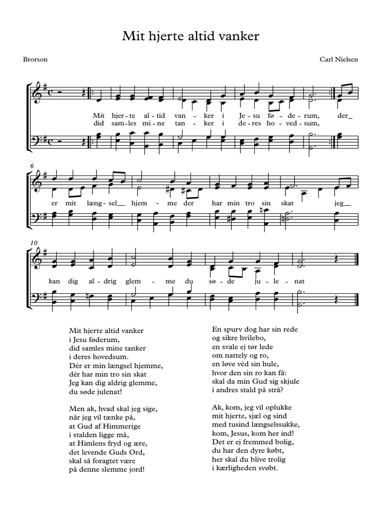 Mit Hjerte Altid Vanker | PDF