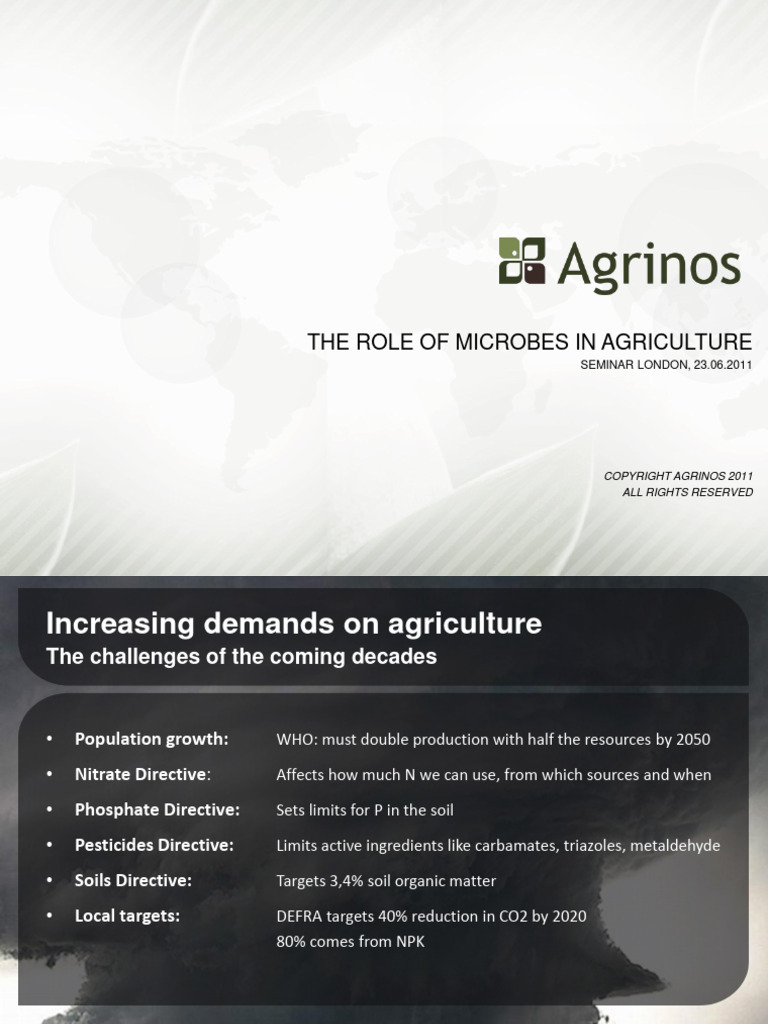 Agrinos | PDF | Soil | Magnesium