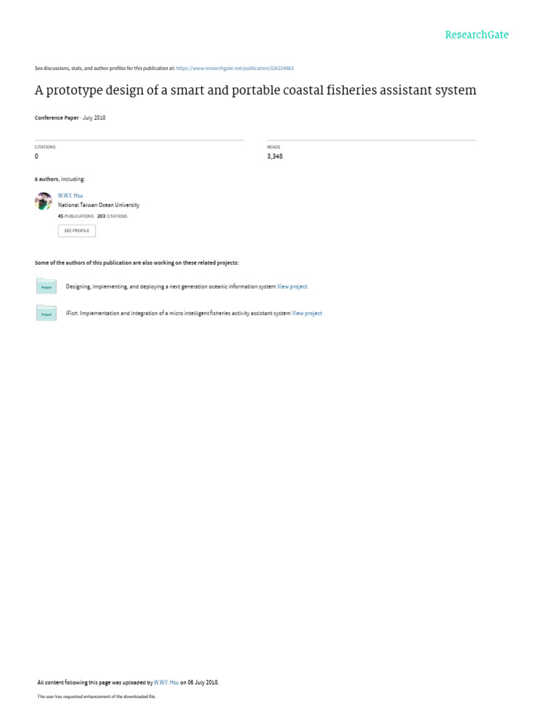 A Prototype Device For Subdividing Large Catches of Small Fish | PDF ...