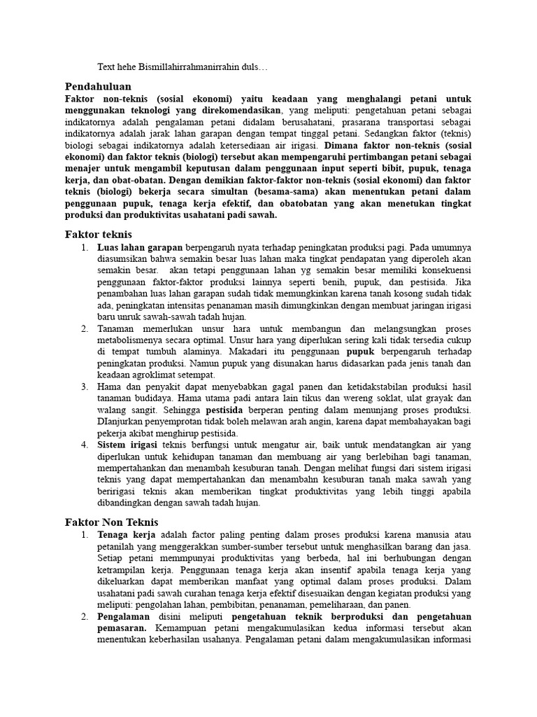 Teks PPT Produktivitas | PDF