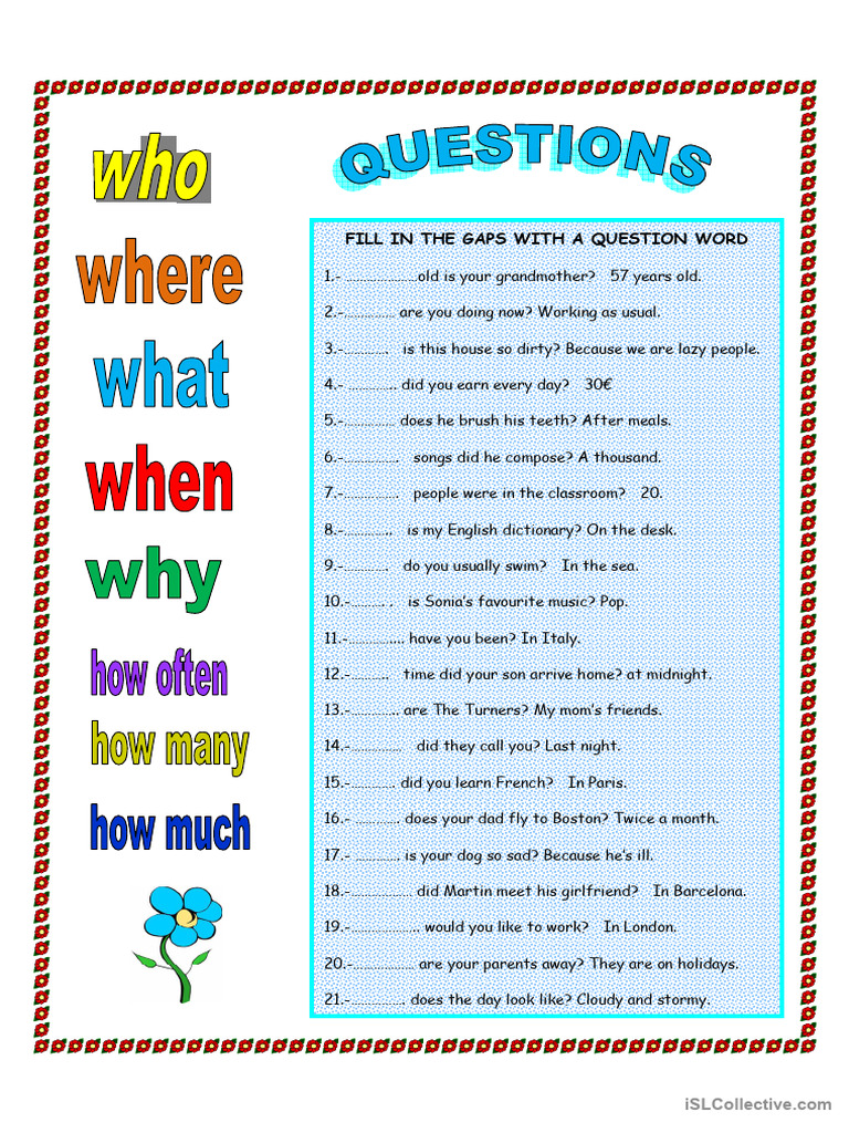 Making Questions | PDF