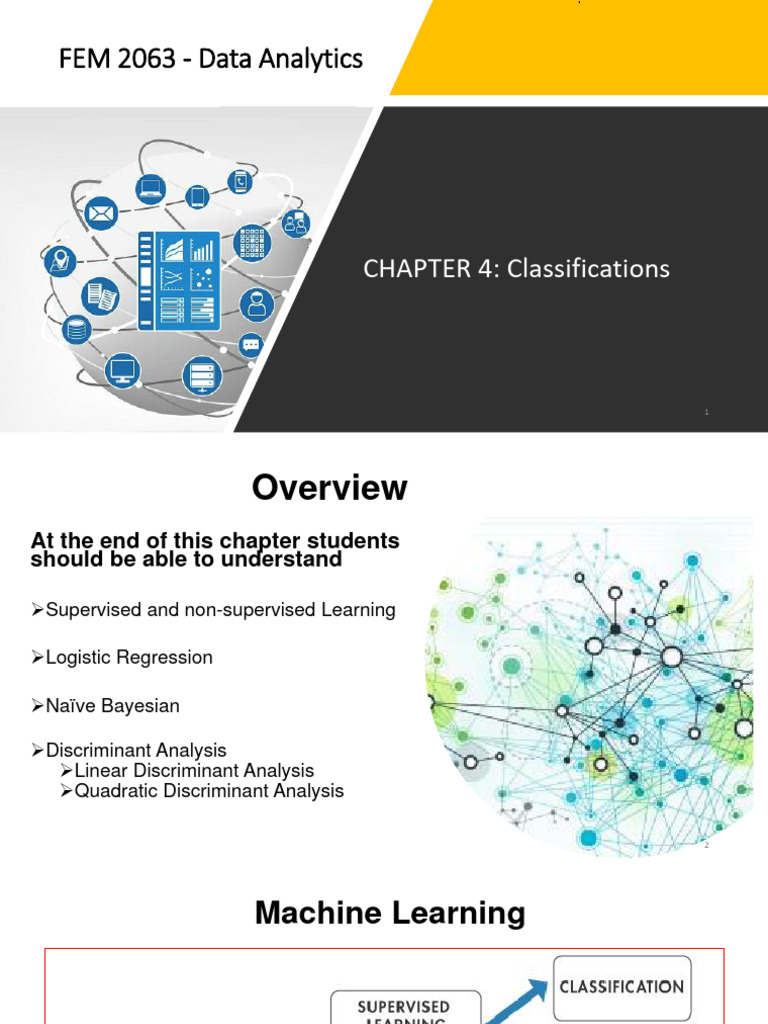Chapter 4 Statistical Classification Methods | PDF | Logistic Regression | Regression Analysis
