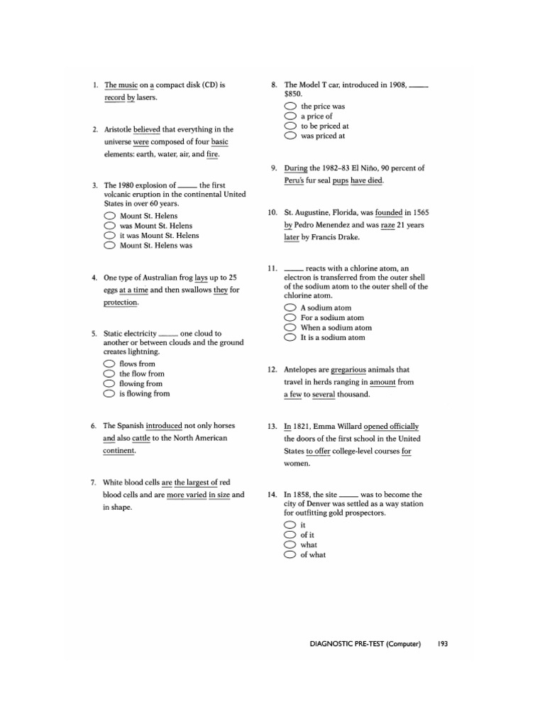 Structure Part 1 Pdf