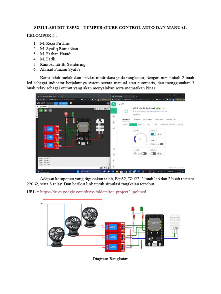 Simulasi Iot Esp32 | PDF | Teknologi & Rekayasa