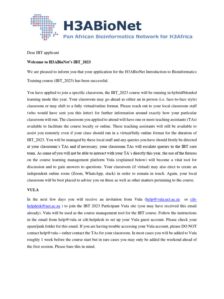 Bioinformatics Course Welcome | PDF | Bioinformatics | Sequence Alignment