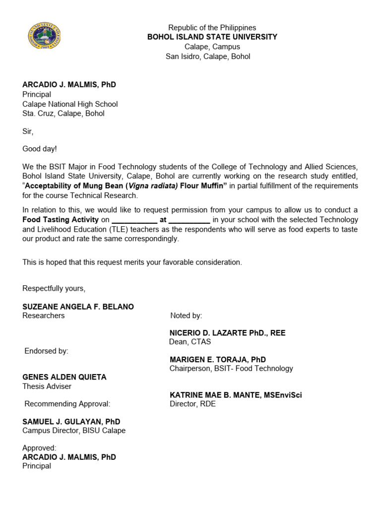 Approval Letter | PDF