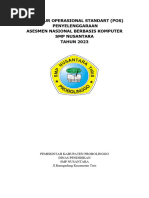 Program Kerja ANBK 2025 | PDF