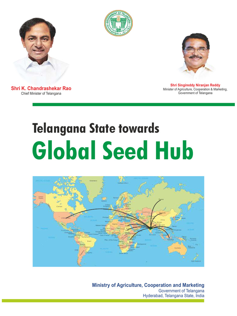 Brochure On Telangana As Global Seed Hub | PDF | Crops | Agriculture