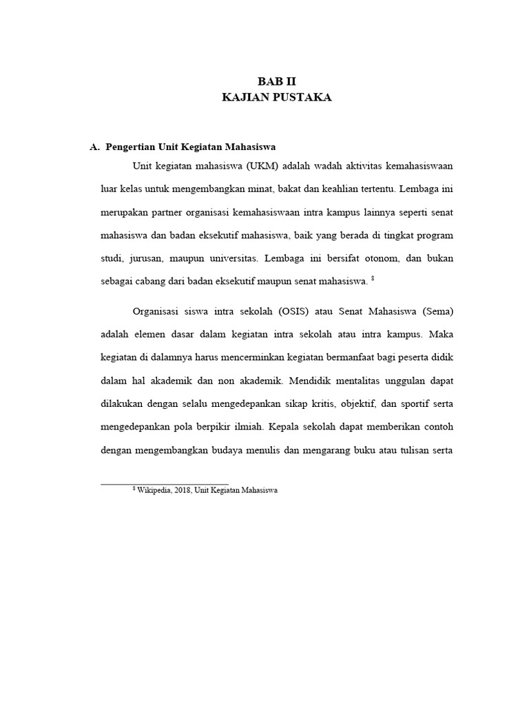 New Proposal Optimalisasi UKM Bab 2 Dan 3 | PDF