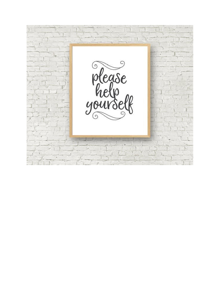 Help Your Self | PDF