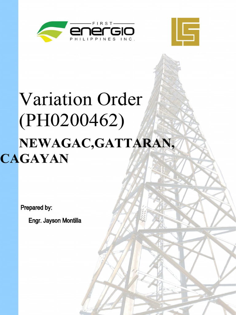 Construction Variation Order Analysis | PDF | Home & Garden | Science ...