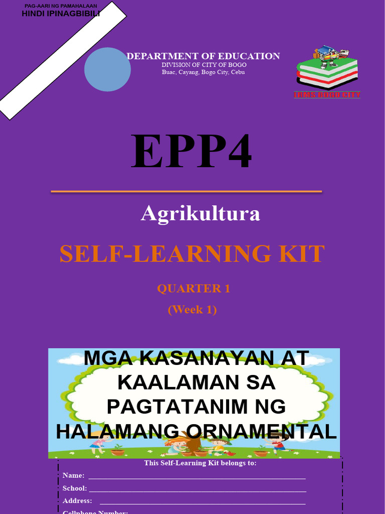 SLK Epp4 Q1 W1 | PDF
